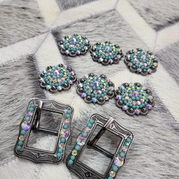 Saddle Conchos - Etsy