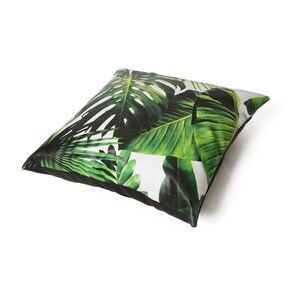 Green Tropical Palm Tree Pillow, Decorative Throw Pillowcase ...