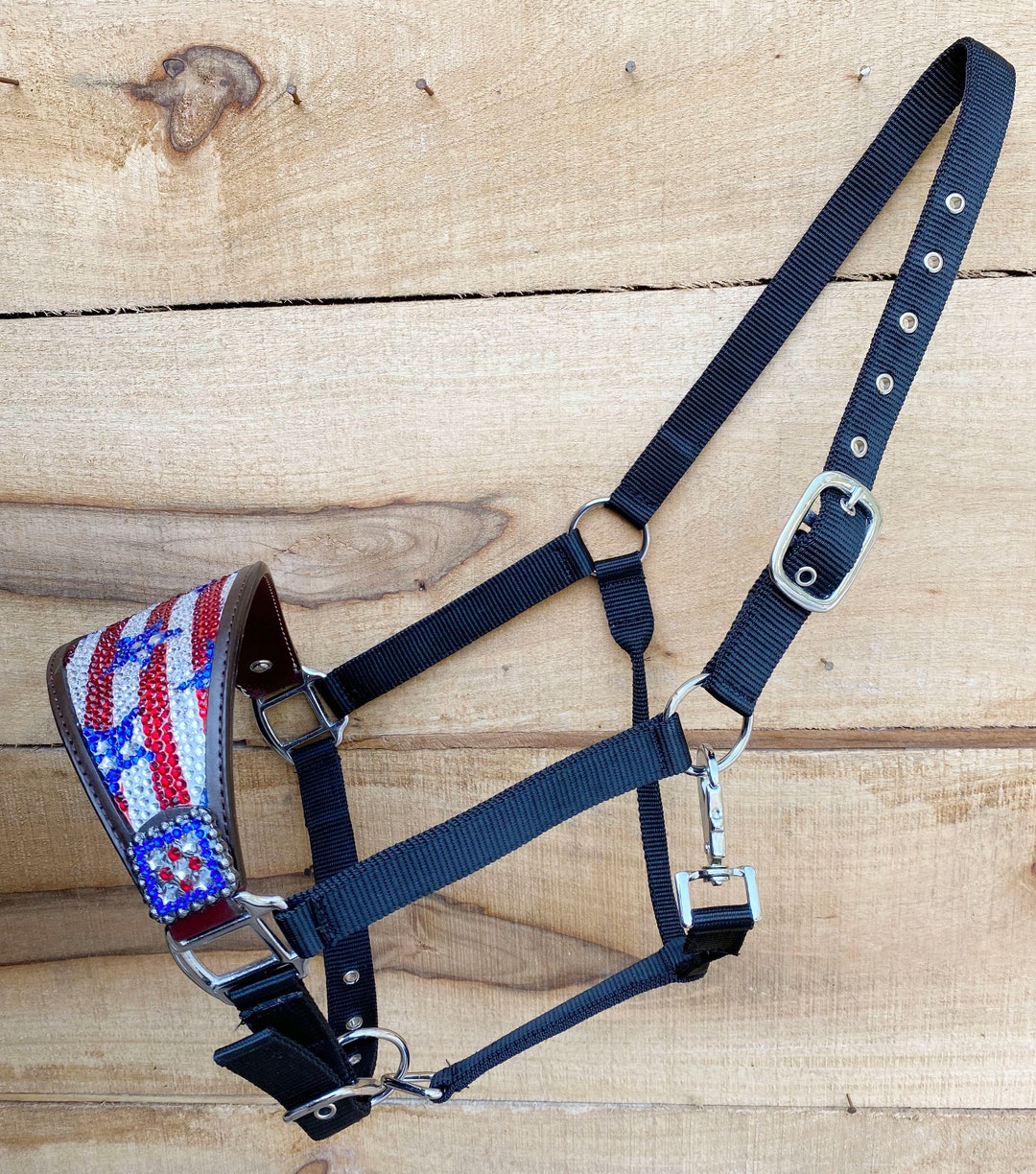 Genuine Argentina Cow Leather Bronc Halter for Horses, Decorated With ...
