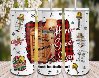 A Christmas Story 20oz Tumbler Wrap - Etsy