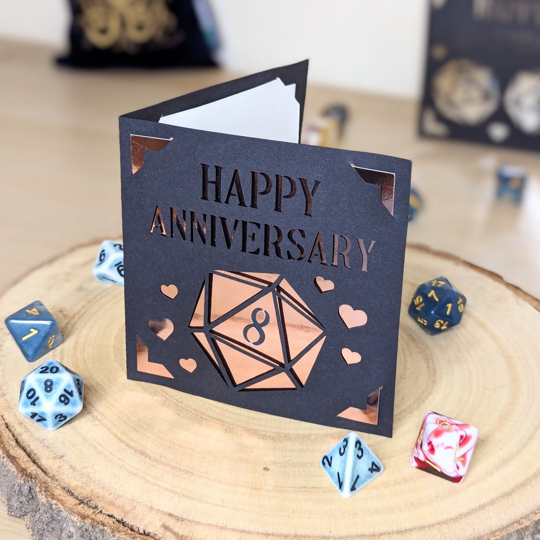 Personalised Dnd Anniversary Card, Dungeons & Dragons Anniversary Cards ...