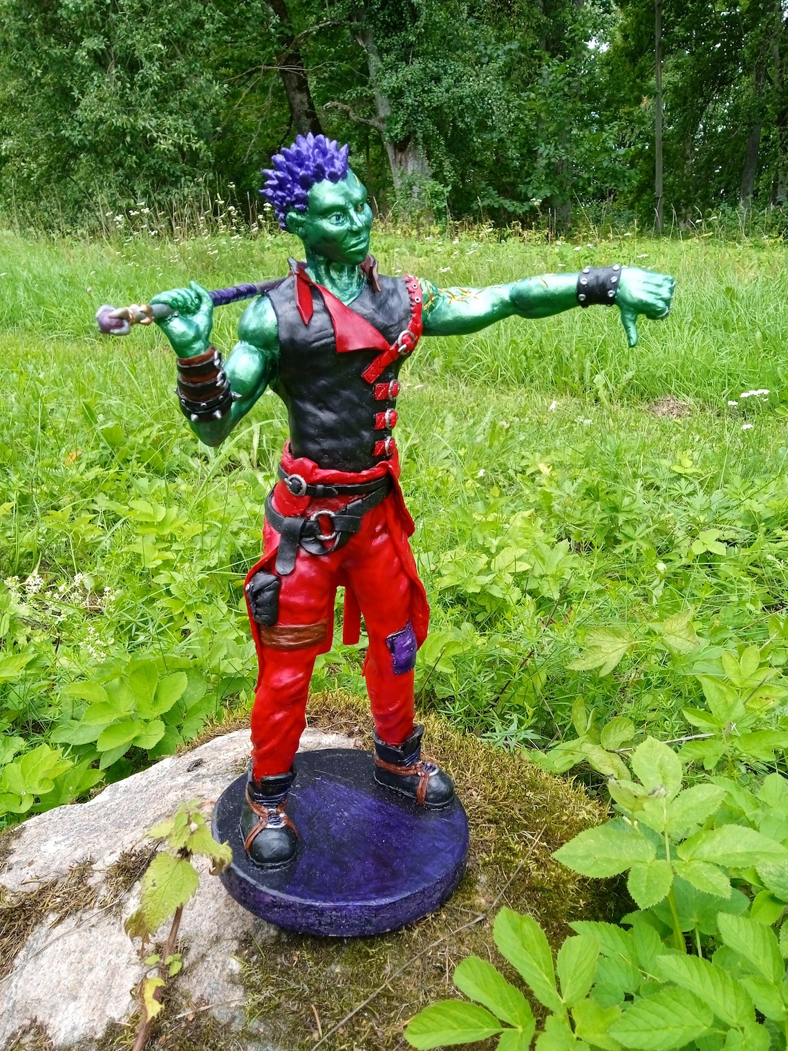 Earth Genasi Barbarian Ashton Greymoore Character From 3rd - Etsy
