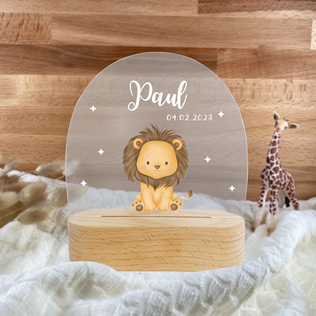 Nachtlicht Baby personalisiert personalisierte Geschenke - Etsy.de