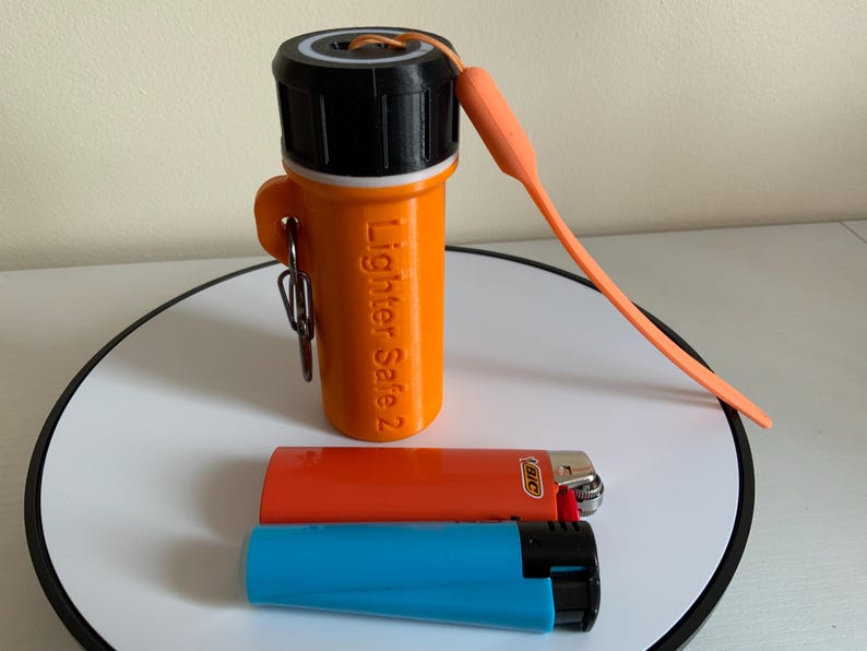 A Lighter Safe V2 - Disposable Lighter Storage for Bushcraft Camping ...