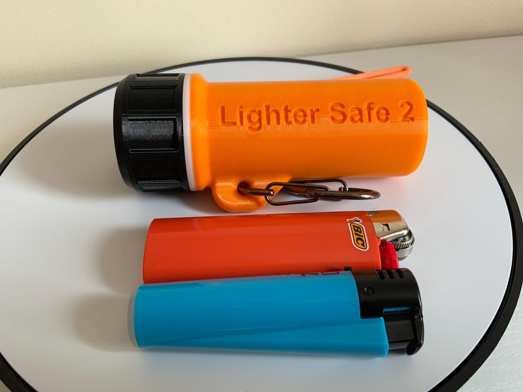 A Lighter Safe V2 - Disposable Lighter Storage for Bushcraft Camping ...
