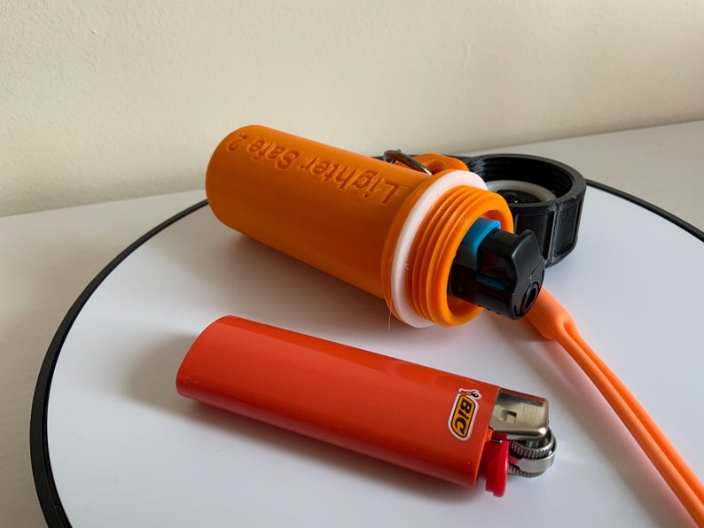 A Lighter Safe V2 - Disposable Lighter Storage for Bushcraft Camping ...