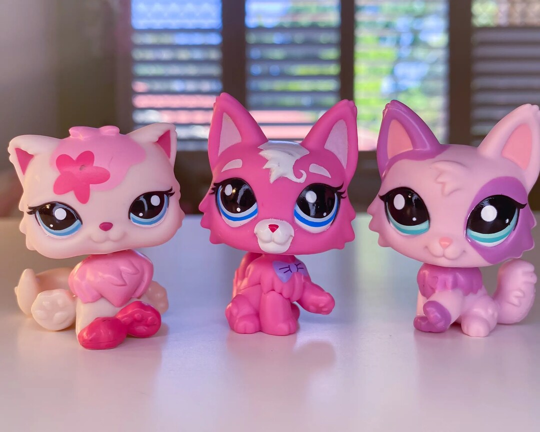 Pick-a-pet Littlest Pet Shop Authentic LPS Wolf Cat Persian - Etsy
