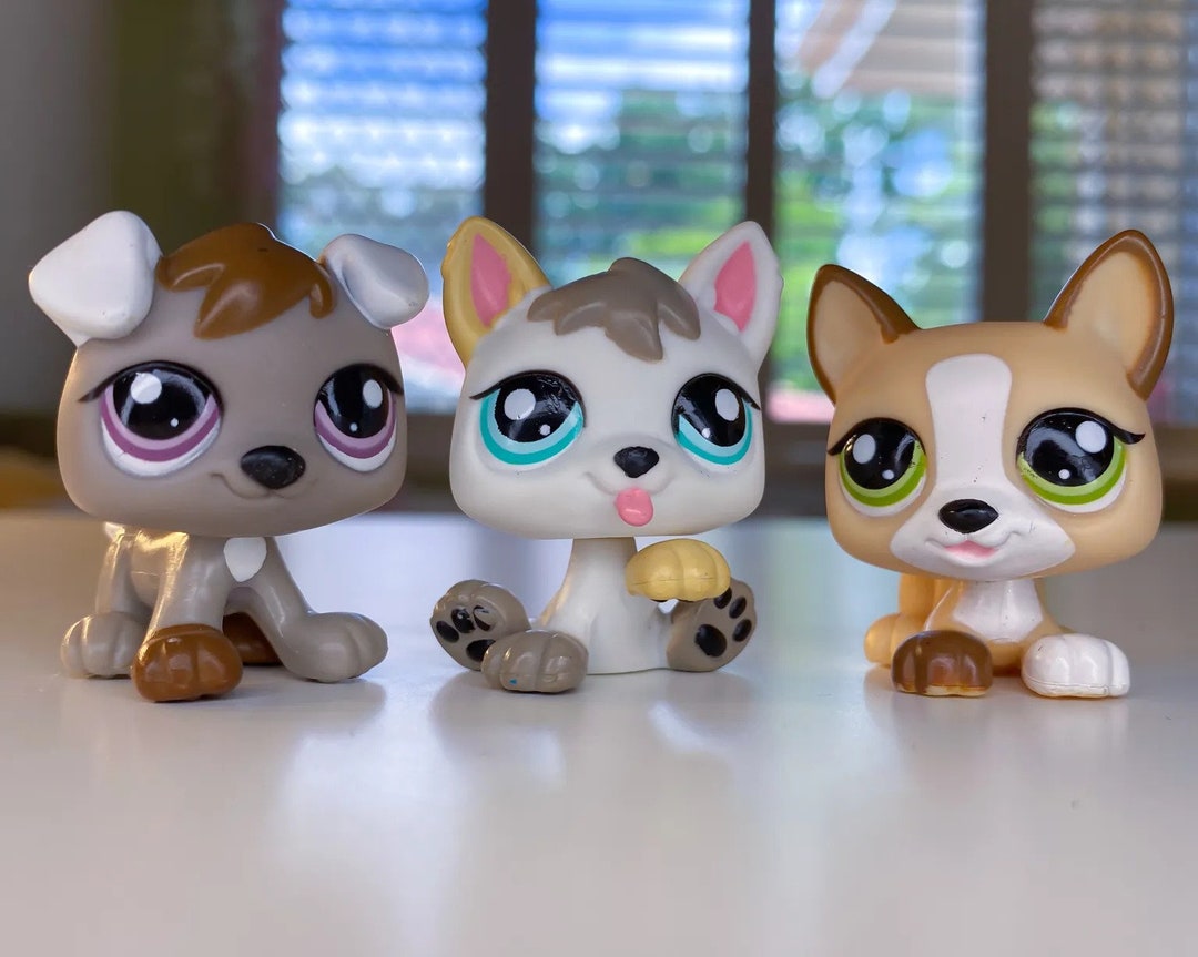 Littlest Pet Shop Authentic LPS Puppy Triplets 1876 1877 1878 - Etsy