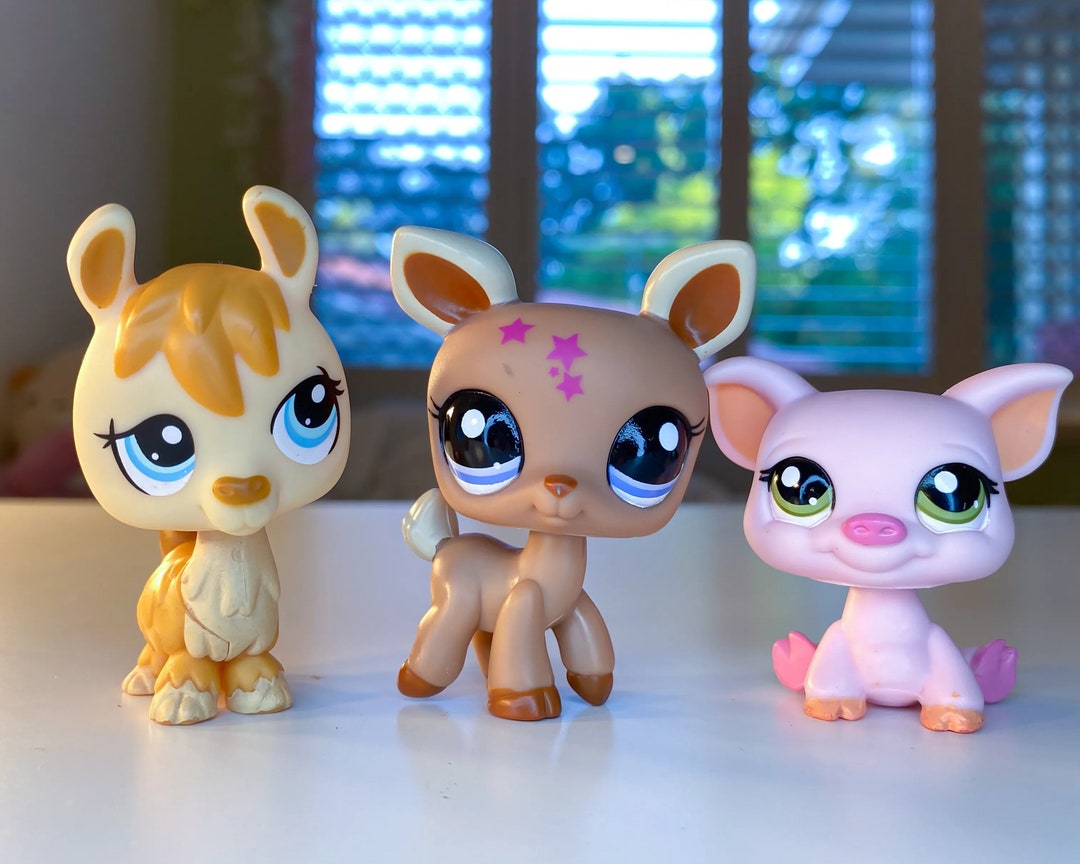 Pick-a-pet Littlest Pet Shop Authentic LPS Deer Llama Alpaca Pig - Etsy