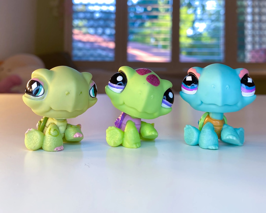 Pick-a-pet Littlest Pet Shop Authentic LPS Turtle Tortoise - Etsy