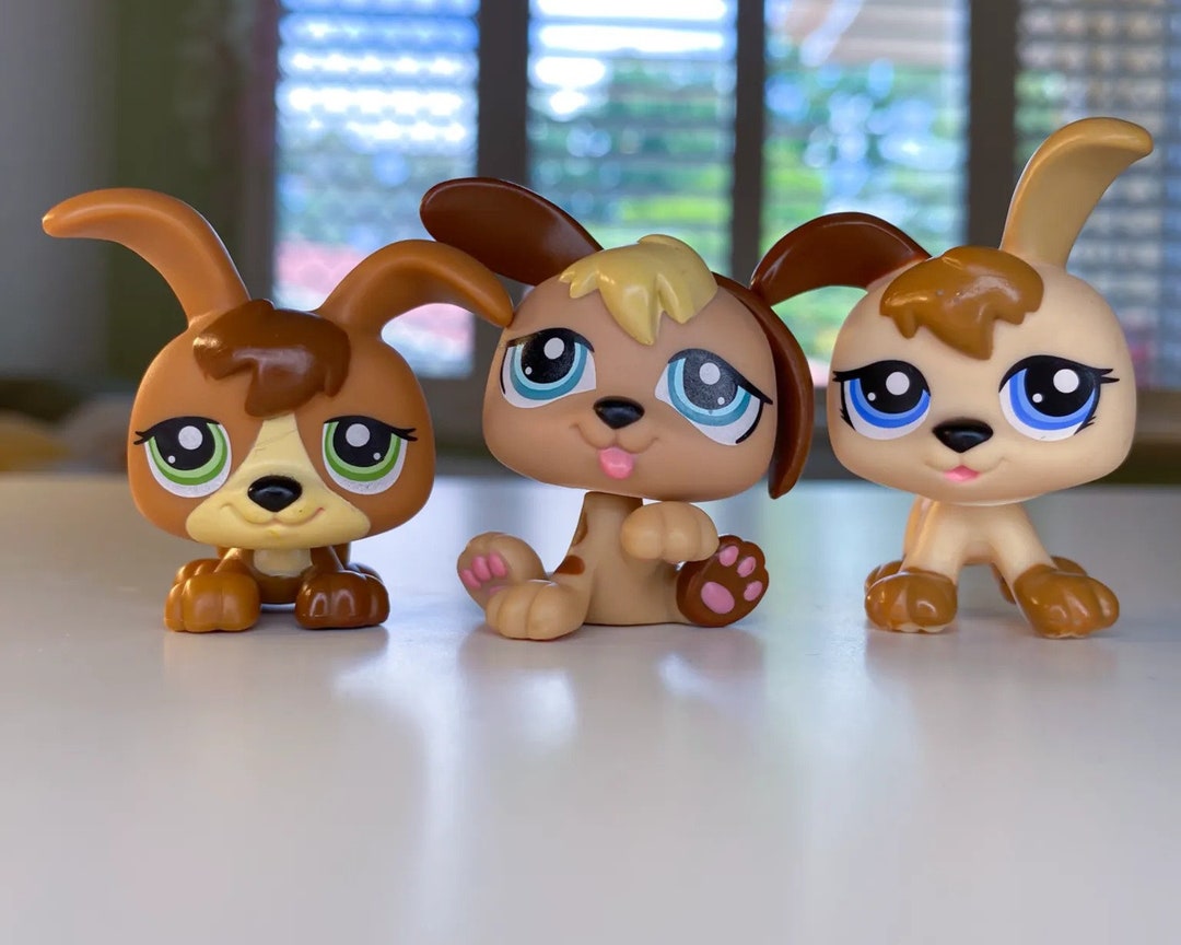 LPS Puppy Triplets Lot Authentic Littlest Pet Shop 1338 1339 1340 - Etsy