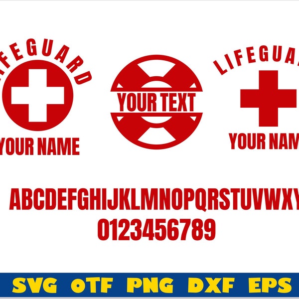 Lifeguard Svg - Etsy