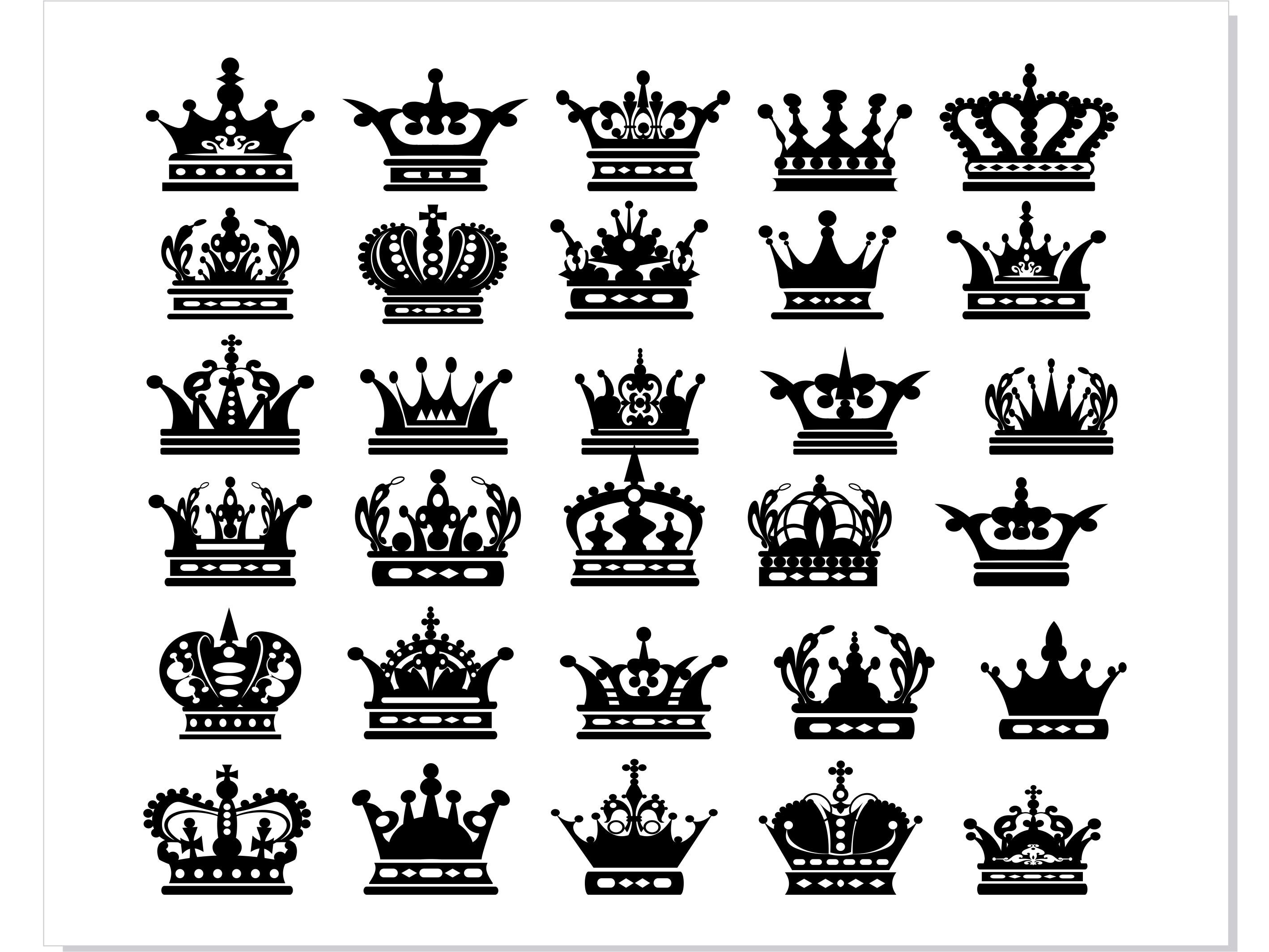 Crown SVG Bundle Crown Png Crown Svg Cricut Crown Bundle - Etsy