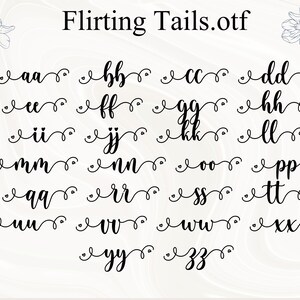 Flirting Font With Hearts | Cursive Font, Calligraphy Font, Script Font ...