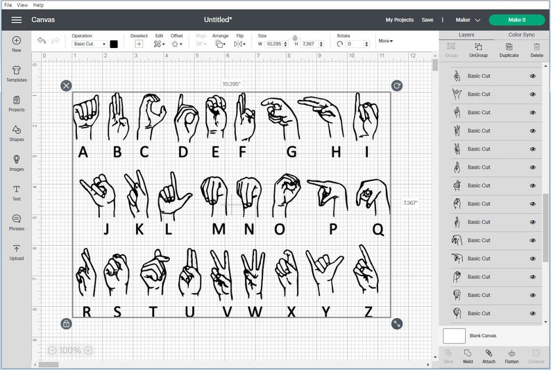 ASL American Sign Language Font OTF ASL Svg American Sign - Etsy