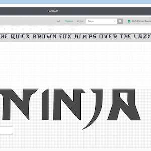 Ninja Font OTF, Ninja Font Svg, Boy Font, Karate Font Svg, Ninja ...