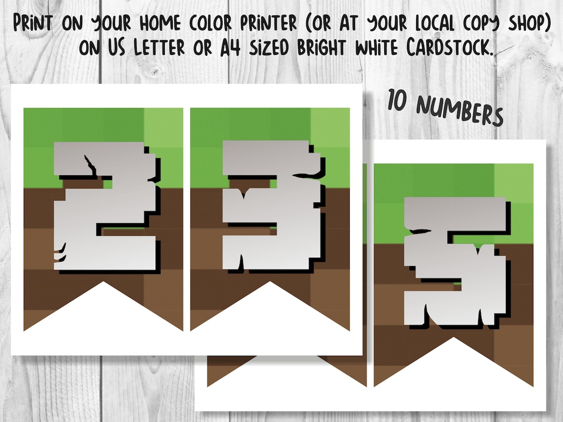 DIY Printable Banner Birthday Banner Boy Printable PDF - Etsy