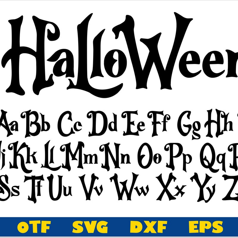 Wicked Alphabet Bundle - Etsy