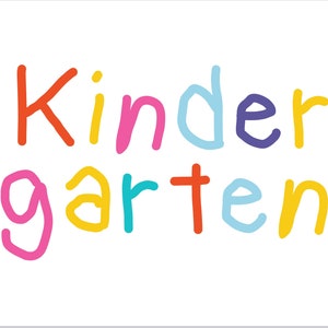 Kindergarten Font Otf, Kindergarten Font Svg, Baby Font Svg, Kids Font ...