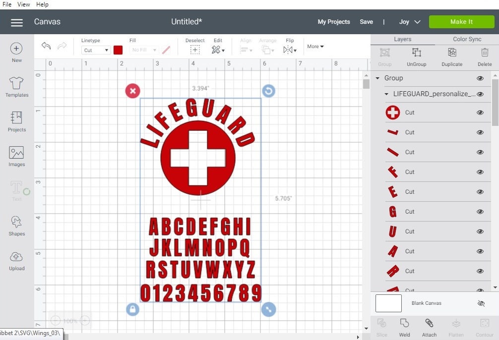Lifeguard SVG Bundle DIY Personalized | Lifeguard Emblem + Lifeguard ...