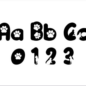 Cat Svg Bundle | Cat Font Svg, Cat Bundle Png, Cat Svg, Cat Font Svg ...
