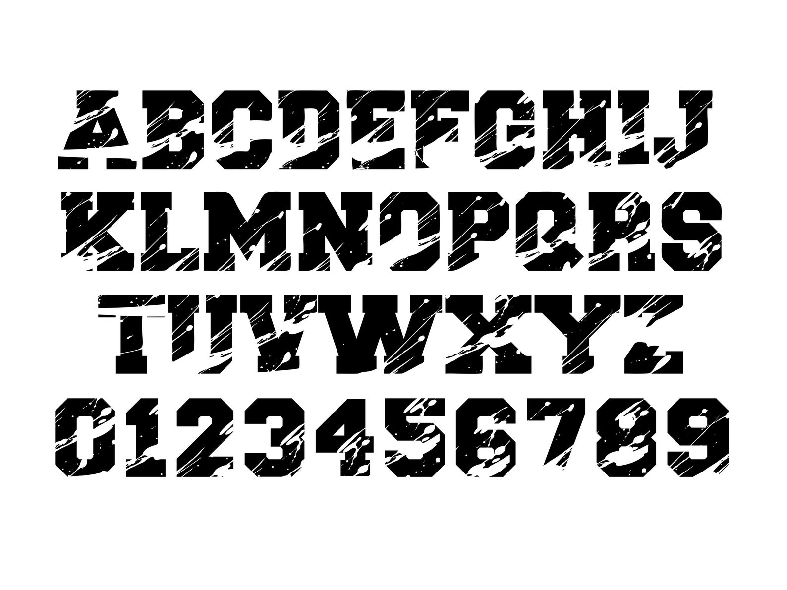 Sport Distressed Font Otf College Font Svg Varsity Font Svg - Etsy