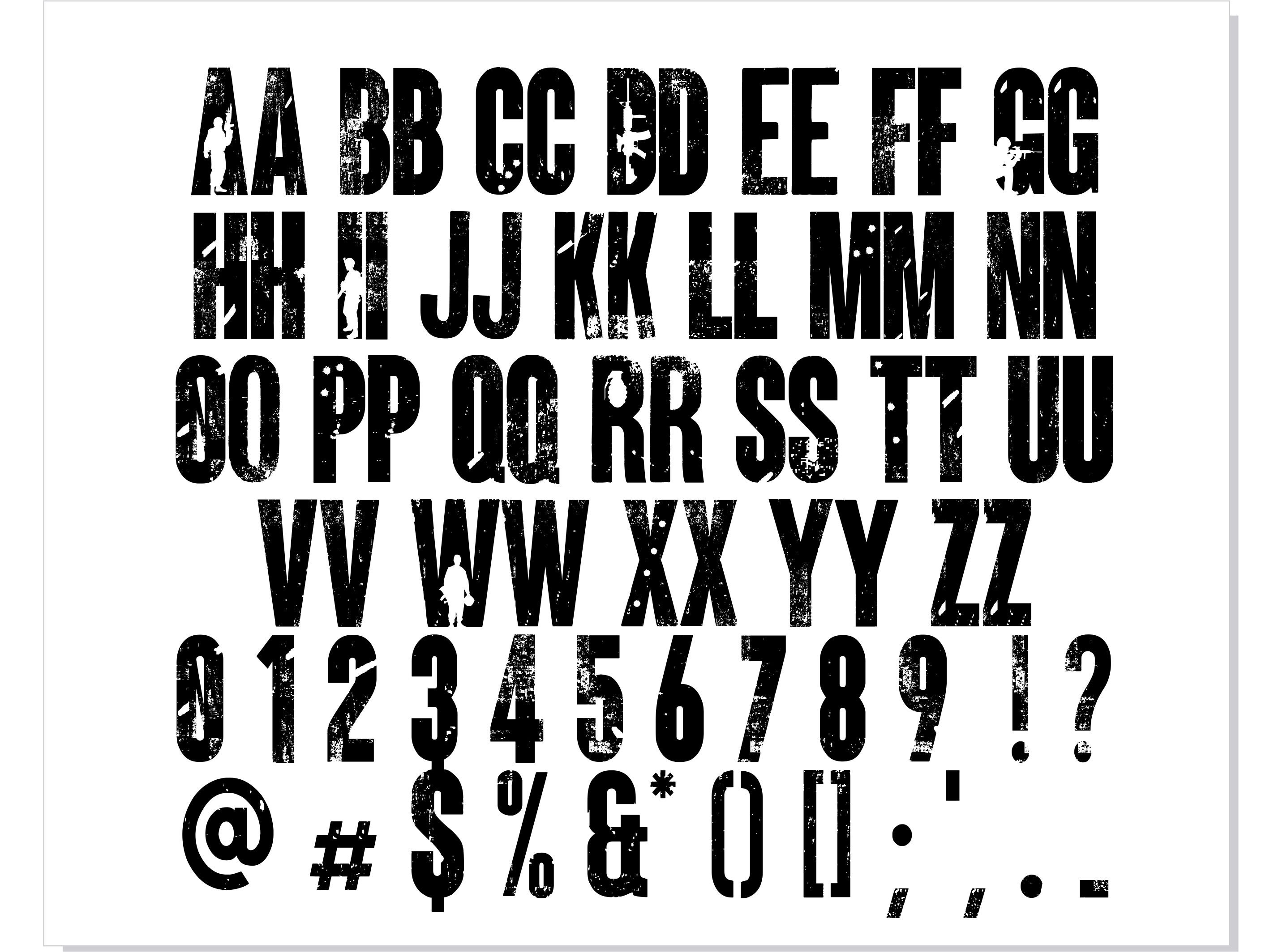 Military Font OTF Military Font Svg Cricut Army Font Ttf - Etsy Australia