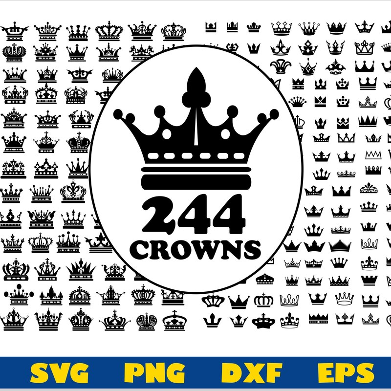 Crown Svg - Etsy