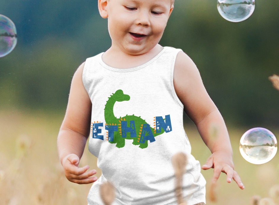 Dinosaur Name Svg Dinosaur Svg Bundle Dinosaur Birthday Svg - Etsy