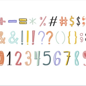 Doodle Font Png, Doodle Font Svg, Doodle Letters Png, Doodle Letters ...