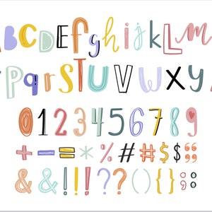 Doodle Font Png, Doodle Font Svg, Doodle Letters Png, Doodle Letters ...