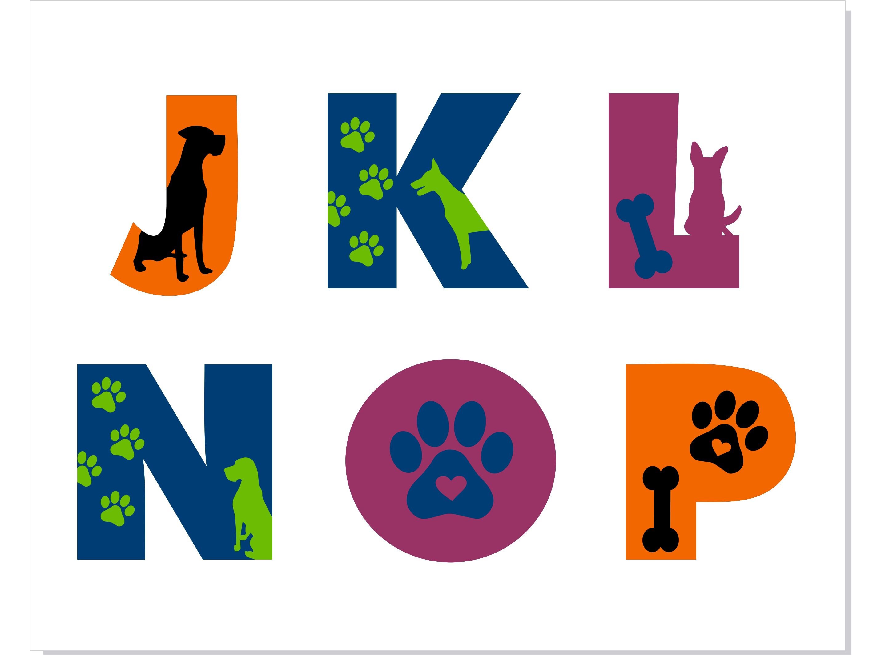 Dog Font SVG Layered, Dog Font Png, Dog Font Otf, Dog Font Svg Cricut ...