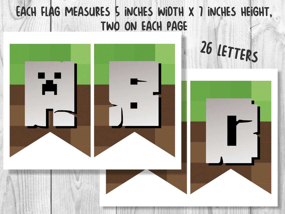 DIY Printable Banner Birthday Banner Boy Printable PDF - Etsy