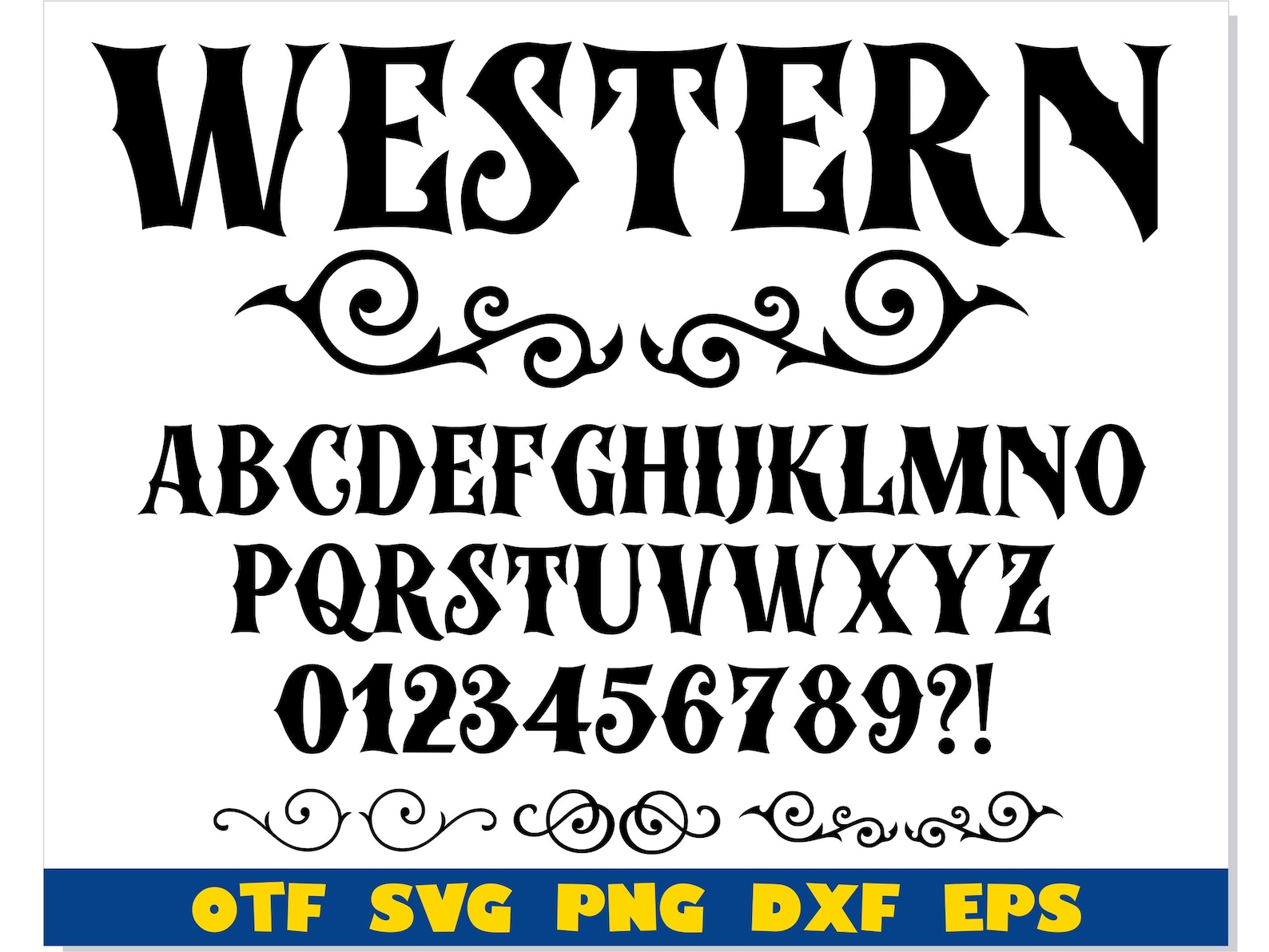 Western Font Ttf, Western Font Svg, Western Decor Svg, Western Font Png ...
