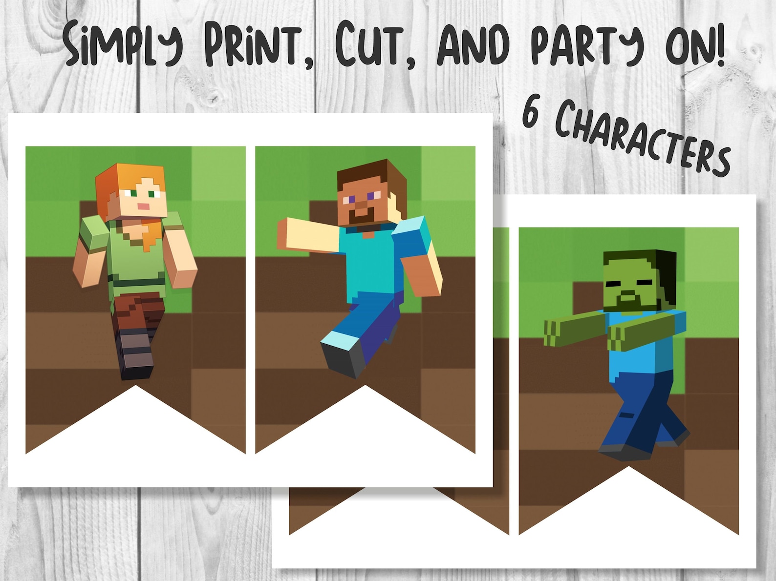 DIY Printable Banner Birthday Banner Boy Printable PDF - Etsy