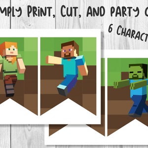 DIY Printable Banner, Birthday Banner Boy Printable PDF, Birthday ...