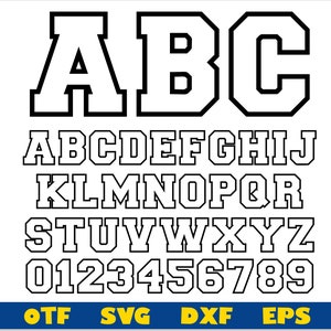 Sport Installable Font OTF College Font Ttf, College Font Svg, Sport ...