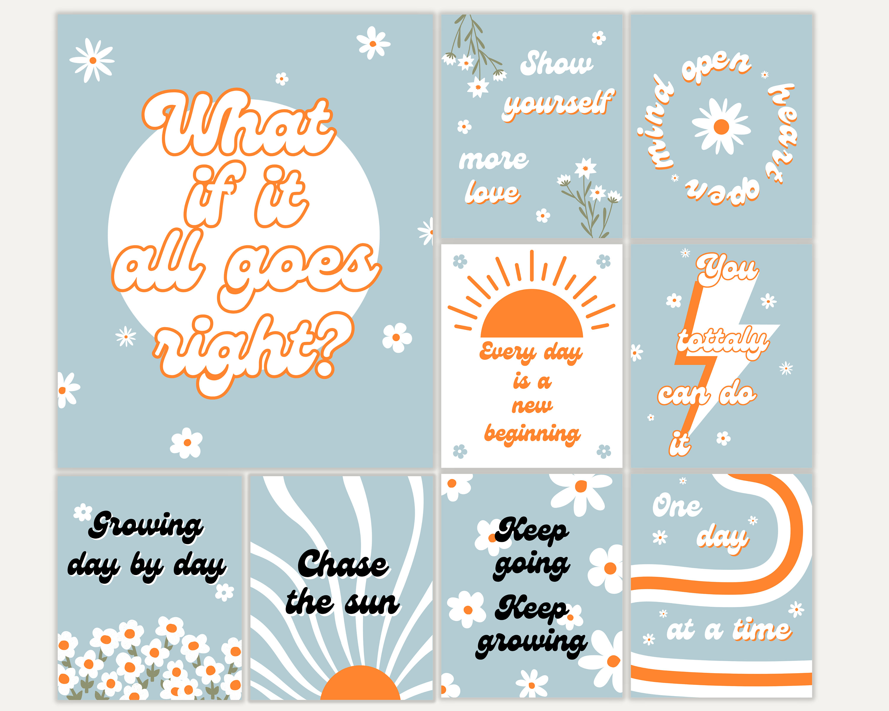 Growth Mindset Classroom Editable Posters, 9 Classroom Printable ...