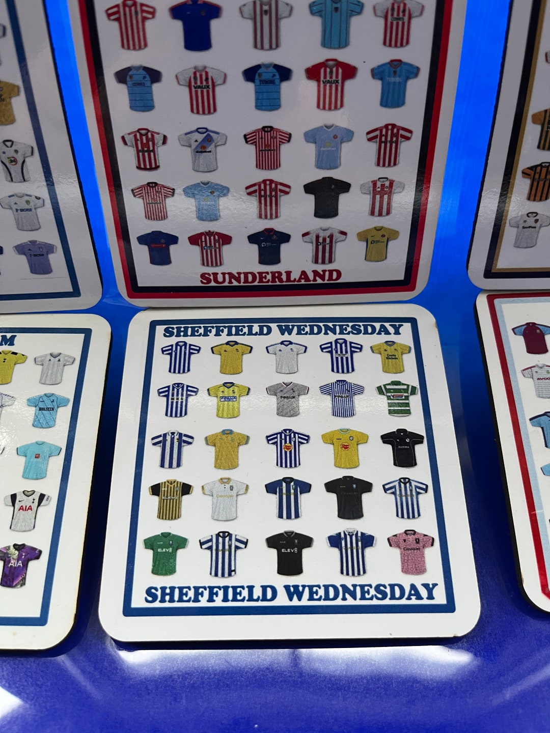 Football Shirt Coaster - Etsy UK