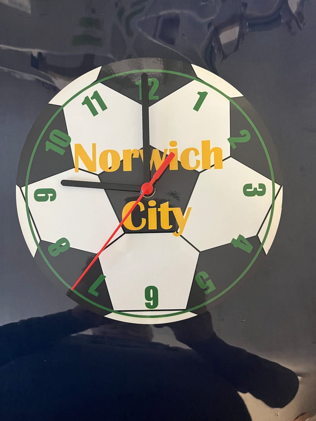 Football Team Clock Any Team - Etsy UK