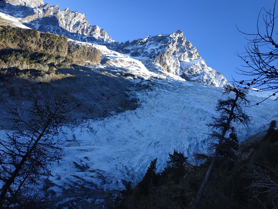 Chamonix Glacier Unique Photo - Etsy