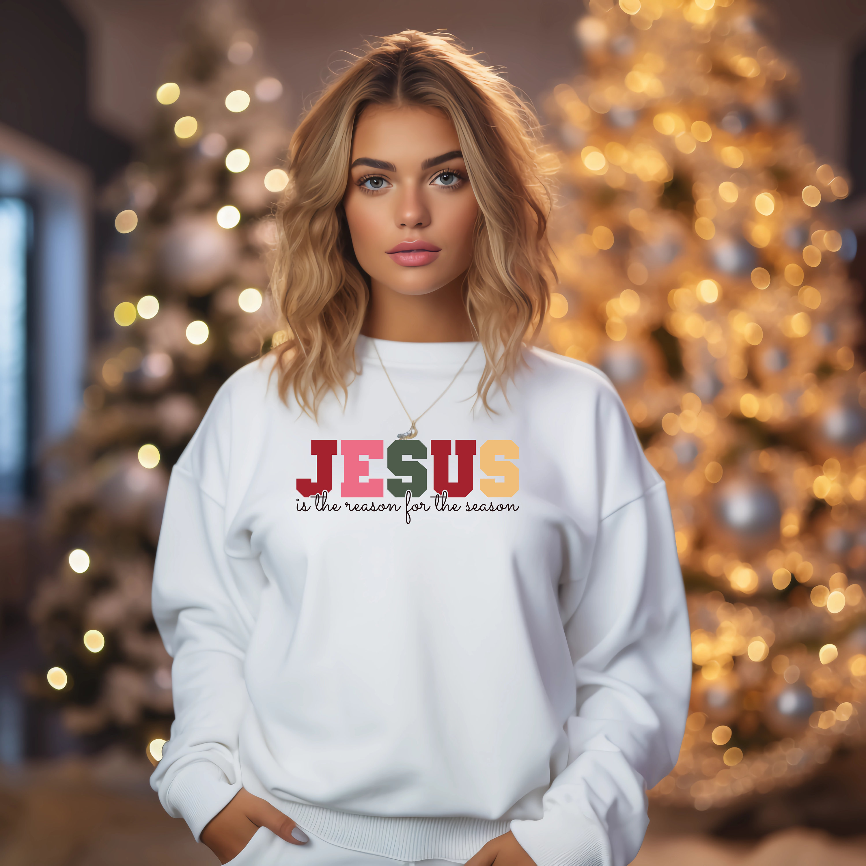 Jesus Shirt, Bible Verse Gift Dad Sweatshirt Christian Gift for Mom ...