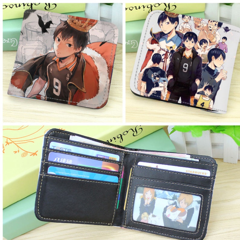 Slim Anime Wallet, Cute Cash Kawai Wallet, Cartoon Wallet for Girls ...