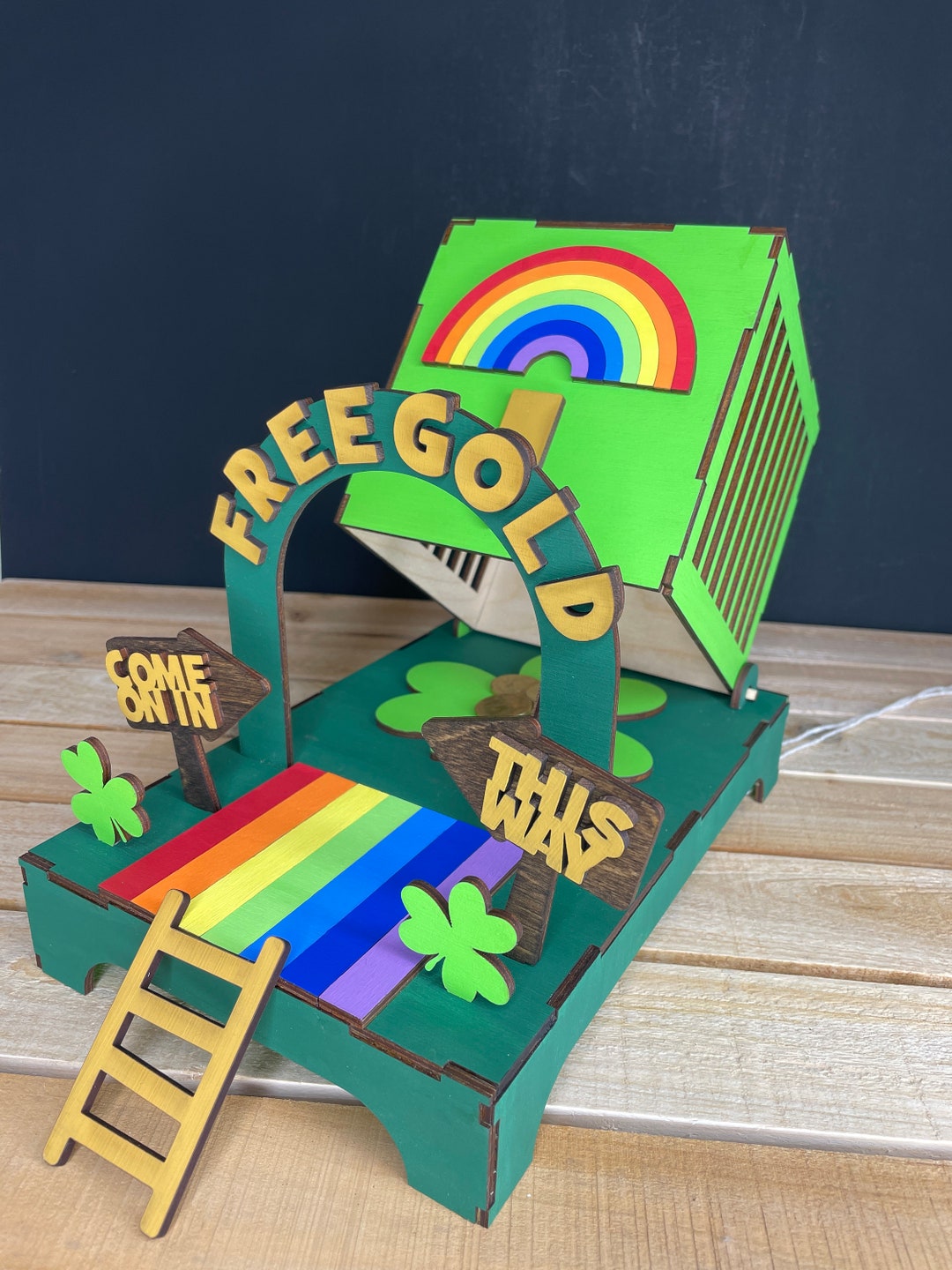 Leprechaun Trap Kit, St. Patricks Day, DIY Craft, Kids, St Patty ...