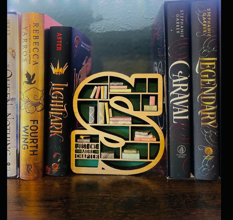 Custom Bookshelf Letter, Initial, Decor - Etsy