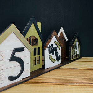 Personalized Houses - Custom Handmade to Order, Wood Crafted Home Decor ...