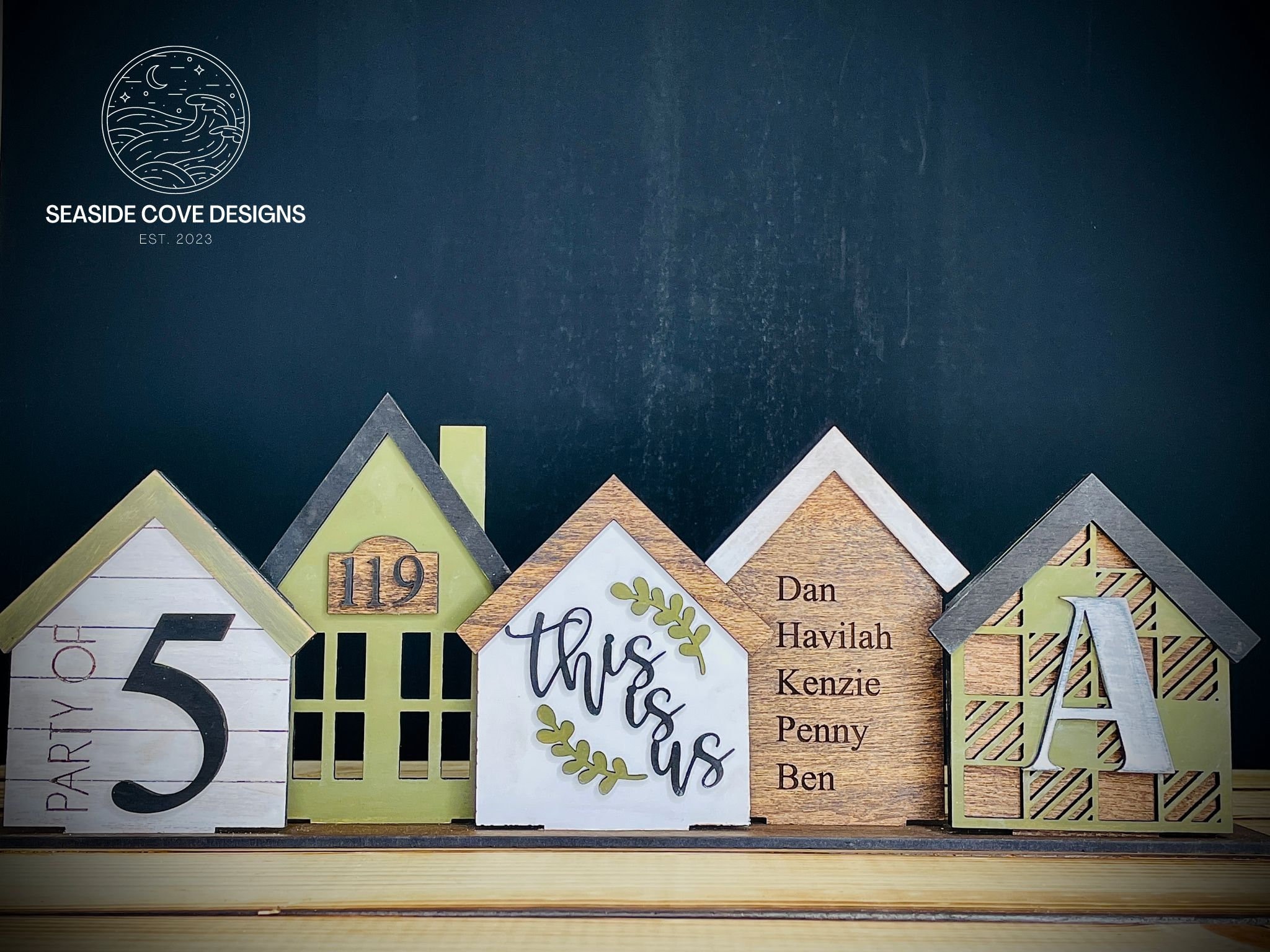 Personalized Houses - Custom Handmade to Order, Wood Crafted Home Decor ...