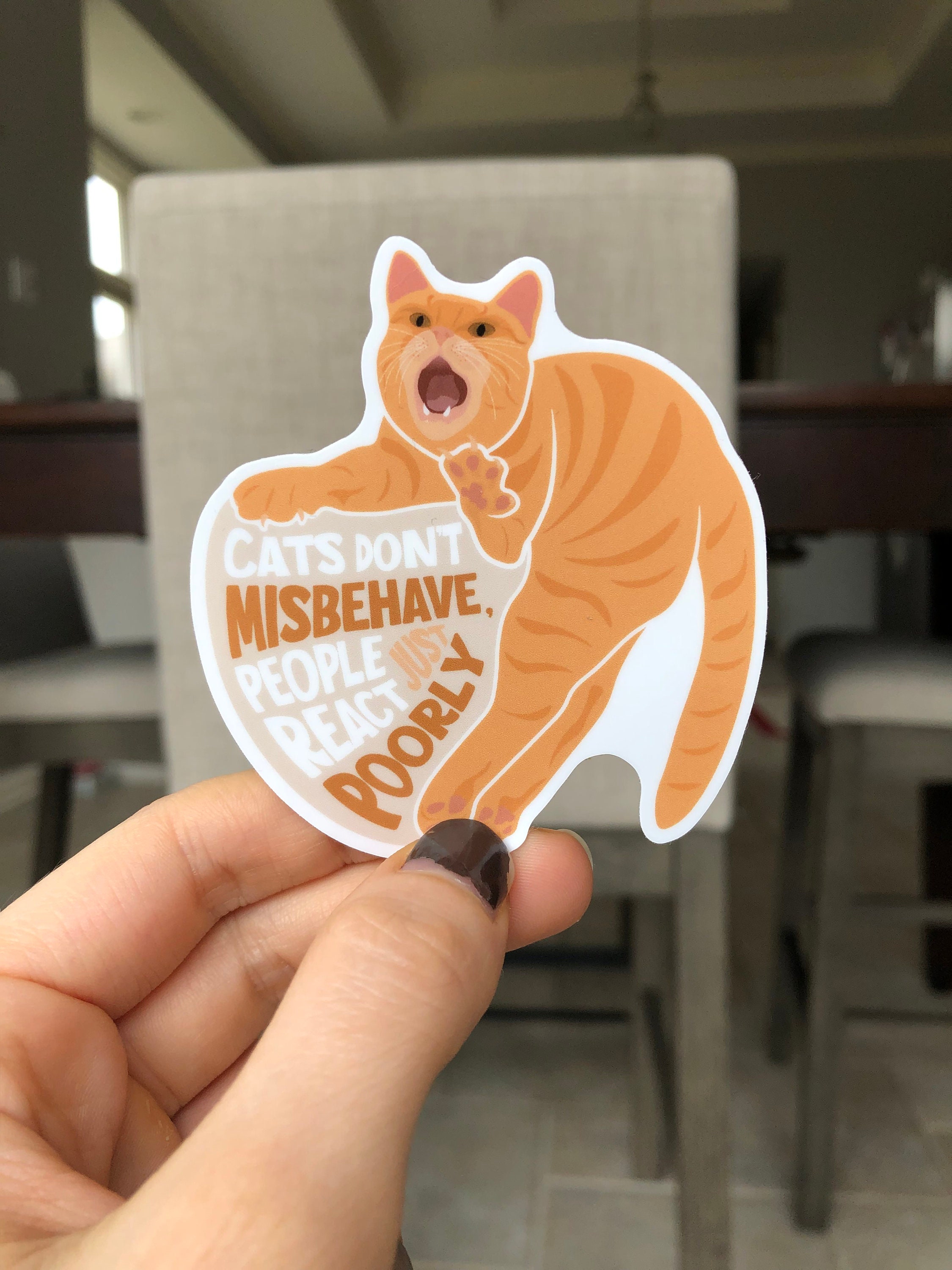 Cheeto Stickers | Cheeto and Dixie | Orange Cat Stickers | Laptop ...