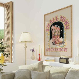 Zach Bryan Poster Oklahoma Smoke Show Art Print American Heartbreak ...