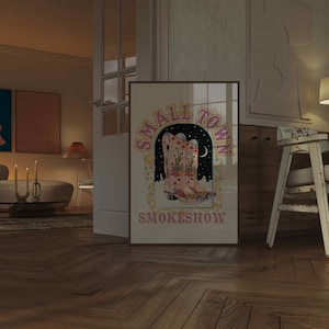 PHYSICAL Zach Bryan Poster Oklahoma Smoke Show Art Print American ...